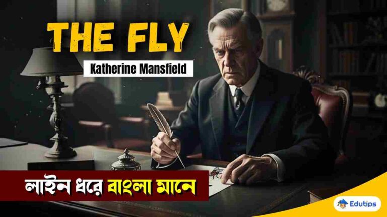 The Fly Bengali Meaning (লাইন ধরে সহজ ভাষায়) Class 11 2nd Semester English - EduTips Study